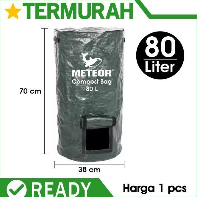 Jual qw-45 Compost Bag M 80 LITER 80L 80LITER Tas Kompos PLANTER BAG ...