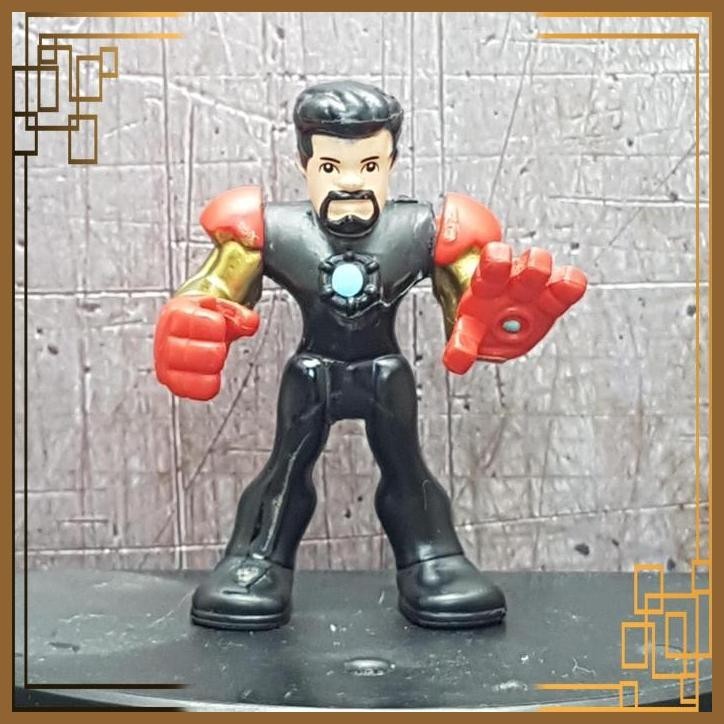 Jual [ZPT] ACTION FIGURE IRONMAN CHIBI TONY STARK IRON MAN | Shopee ...