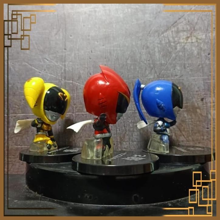 Jual [ZPT] FIGURE UNOFFICIAL SENTAI AKIBARANGER PETIT CHIBI SET ...
