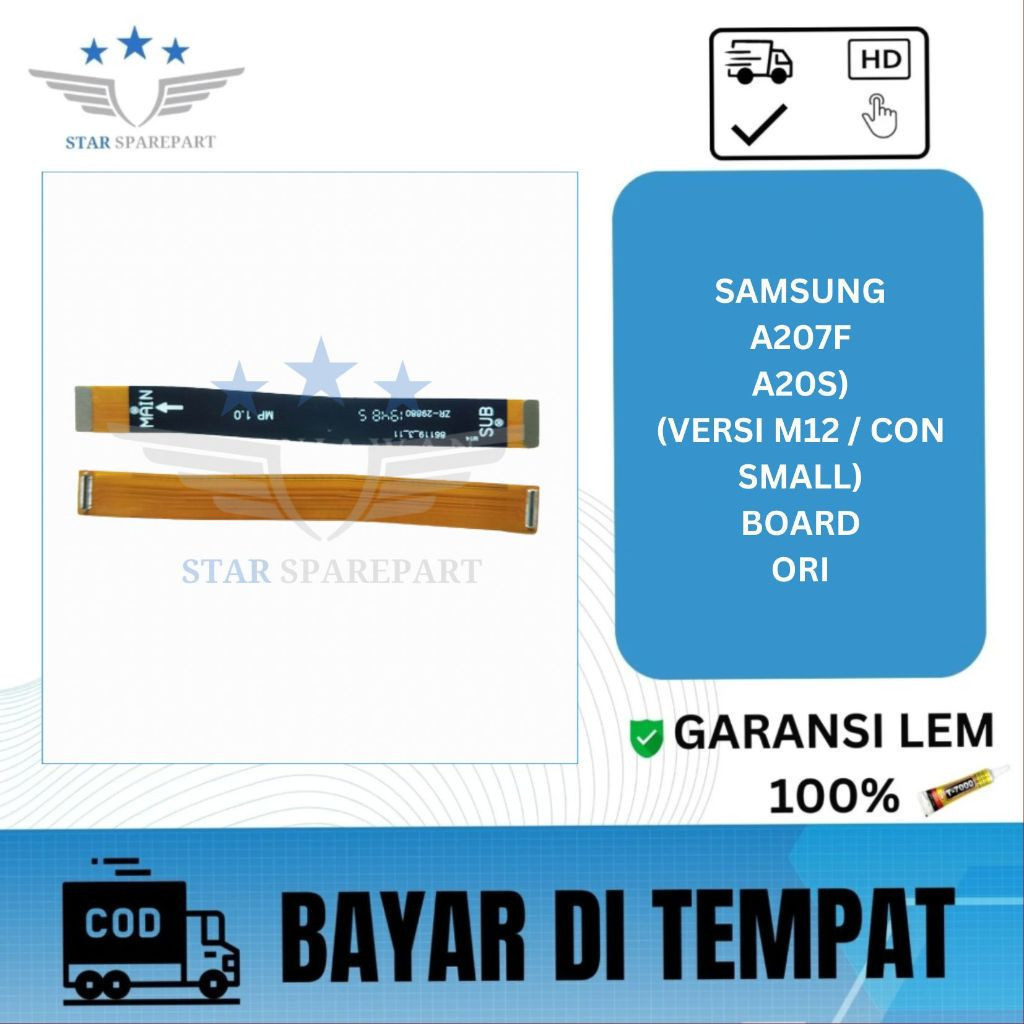Jual FLEXIBEL SAMSUNG A207F (VERSI M12 / CON SMALL) BOARD ORI (GALAXY A20S) | Shopee Indonesia