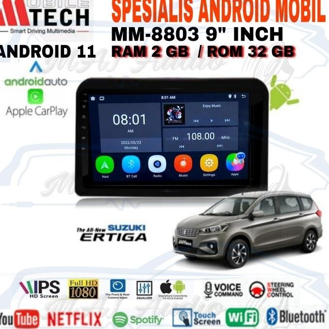 Jual HEAD UNIT ANDROID MTECH 9 INCH OEM NEW ERTIGA /SUZUKI XL7 2019 UP PNP MURAH! | Shopee Indonesia