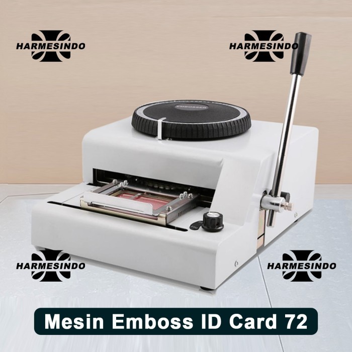 Jual Alat Emboss ID Card Kartu Member Mesin Pembuat Huruf Timbul ATM ...