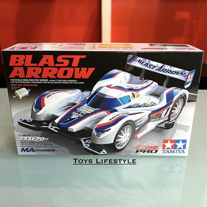 Jual Mainan Rakit Mobil Tamiya Mini 4WD - Blast Arrow (ORIGINAL ...