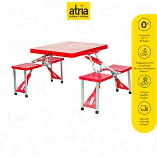 Jual Meja Makan Lipat Multifungsi Atria Hobbit Portable Picnic Table ...