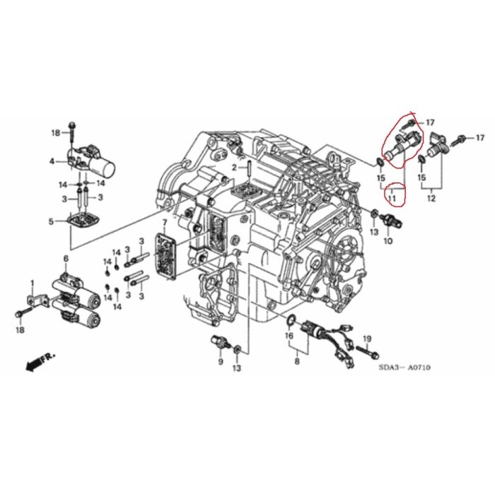 Jual SPEED SENSOR GEAR BOX HONDA CRV-ACCORD-ODESSY-JAZ | Shopee Indonesia