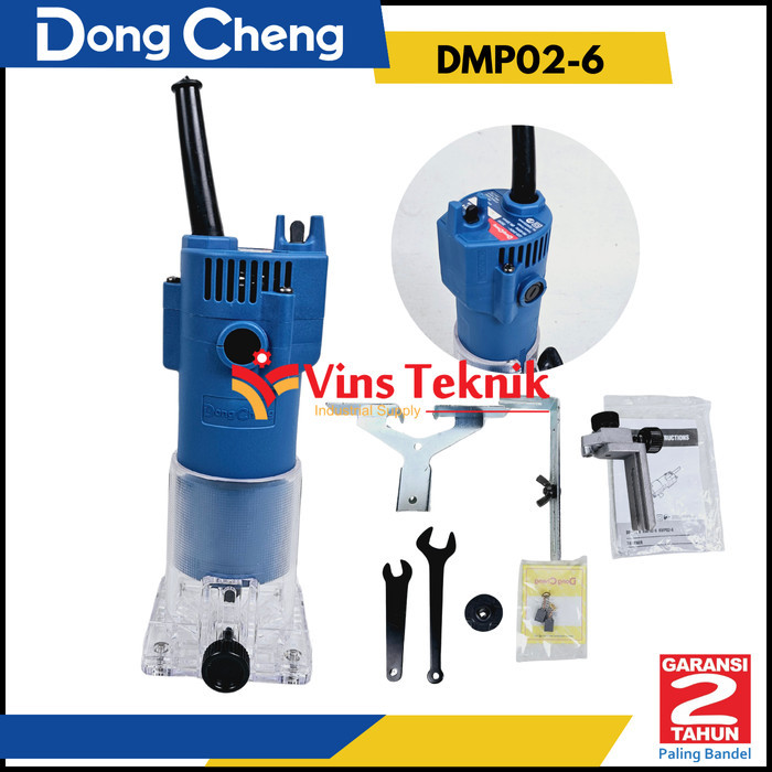 Jual Mesin Profil Kayu Trimmer 6Mm Dmp02-6 Dongcheng Dmp02-6 | Shopee ...