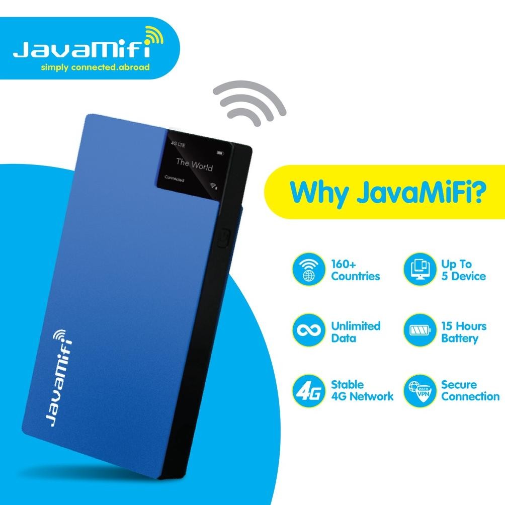 Jual As23 Sewa Global Travel Wifi Jepang Unlimited JavaMifi 4G | Rental ...