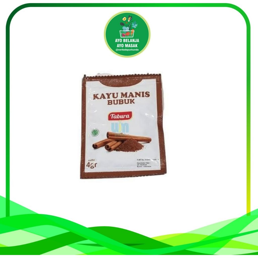 Jual Kayu Manis Bubuk " Tabura " 4gr / sachet | Shopee Indonesia