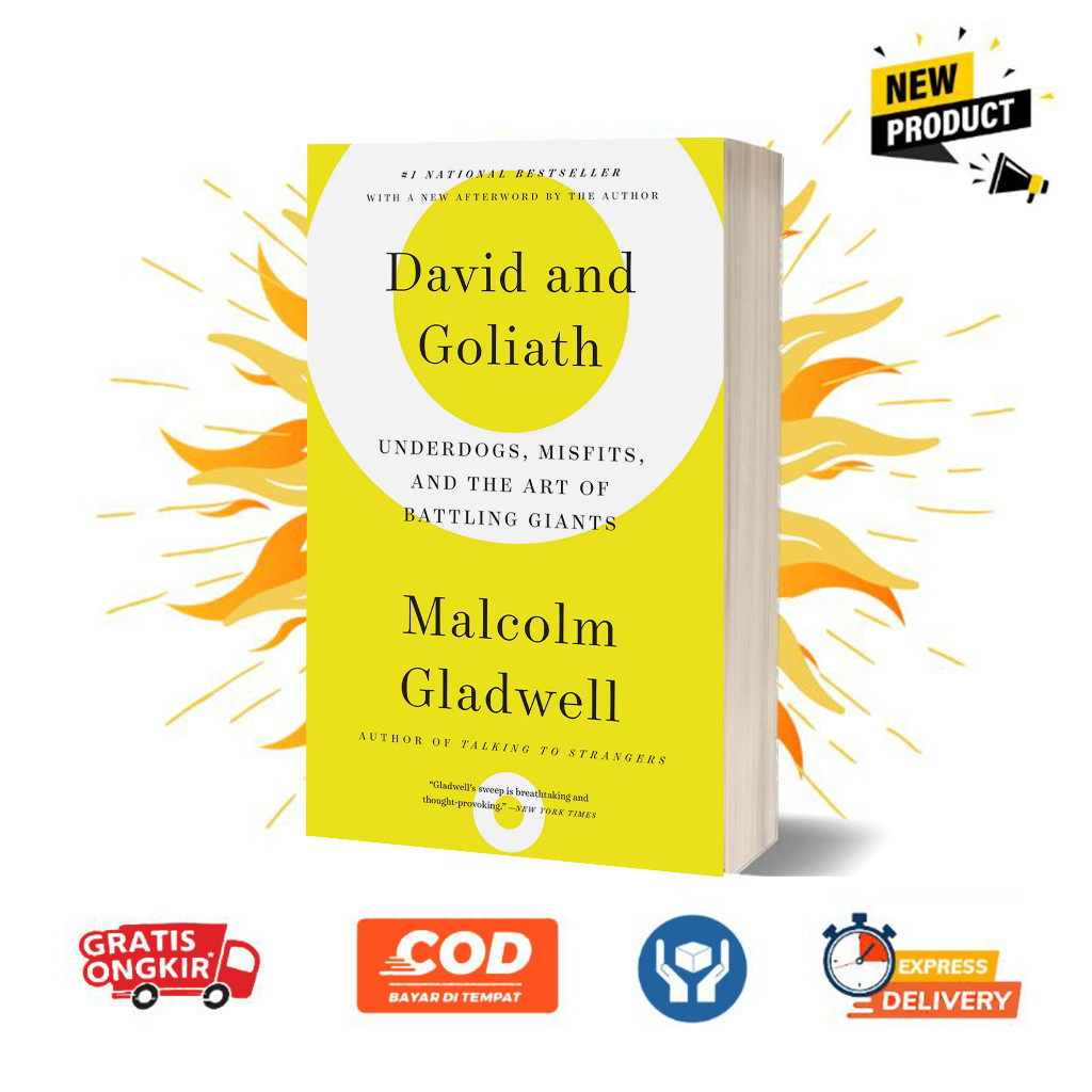 Jual David and Goliath by Malcolm Gladwell (English) | Shopee Indonesia