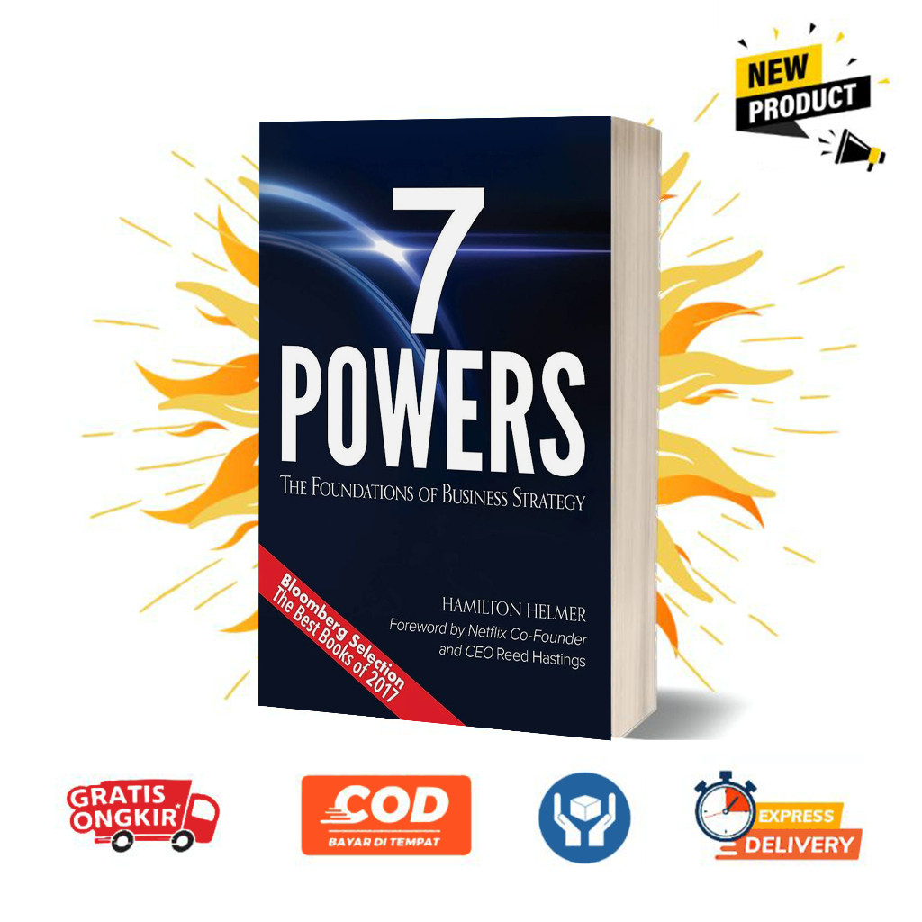 Jual 7 Powers: The Foundations of Business Strategy by Hamilton Helmer ...