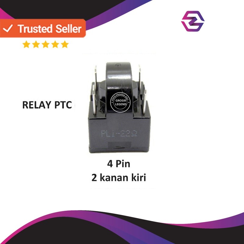 Jual Relay kulkas PTC 4 Pin, ( 2 Pin kanan kiri ) | Shopee Indonesia
