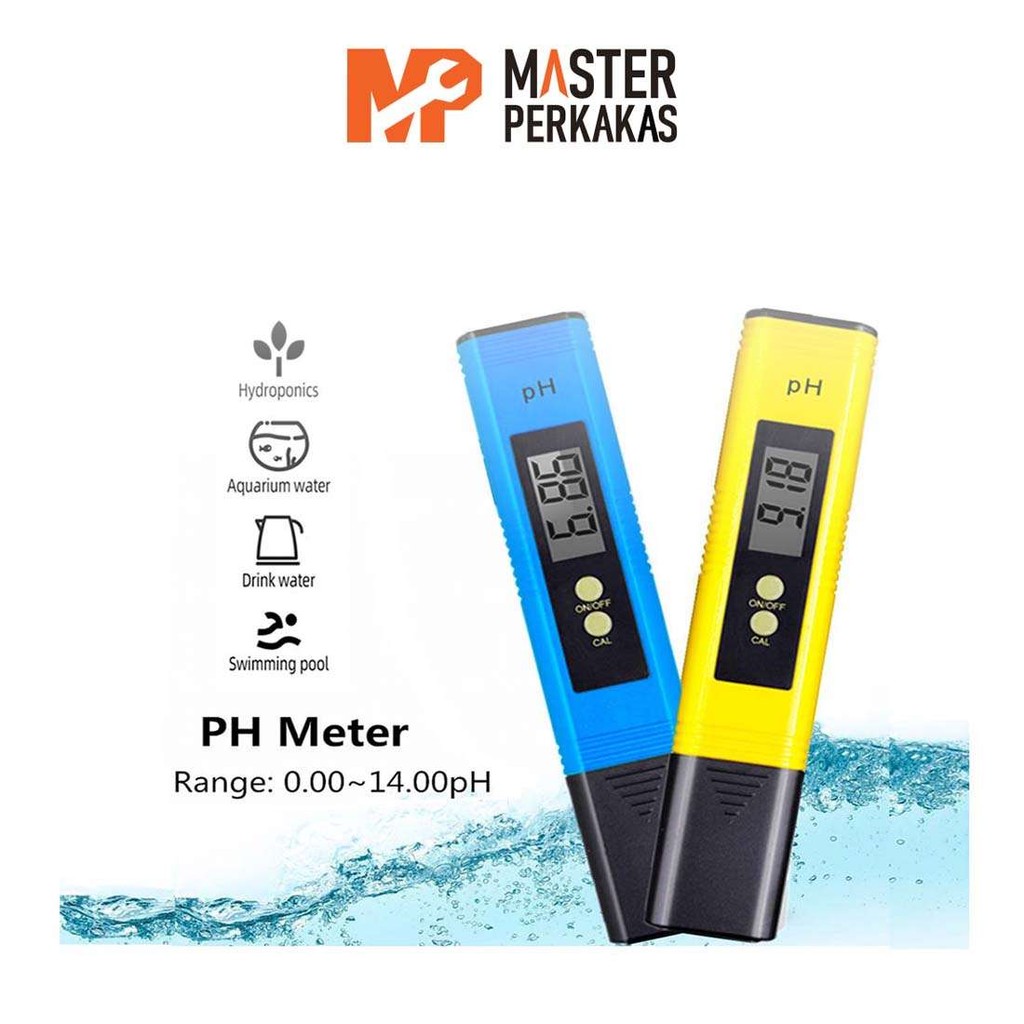 Jual Ph Meter Digital PH-02 MP / Alat Ukur Keasaman Air / Hidroponik / Akuarium Kolam Renang ...