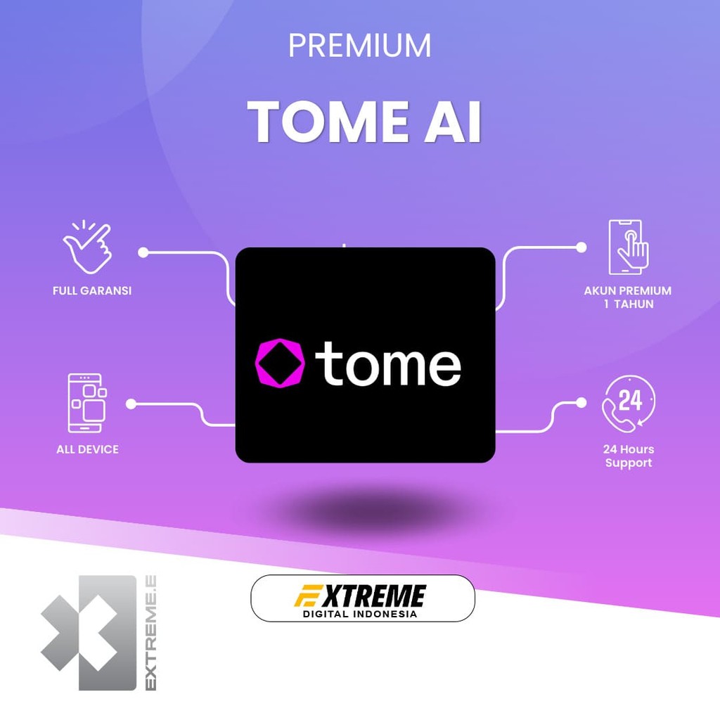 Jual Akun Tome Ai Pro 1 Tahun (Private & Bergaransi) | Shopee Indonesia