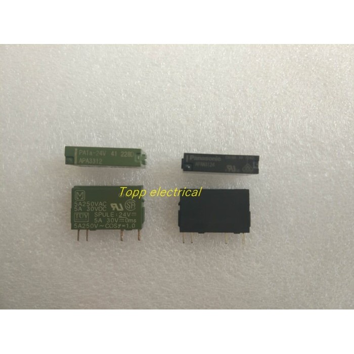 Jual RELAY APAN3124 PANASONIC, PA1A 24V M NAIS ORIGINAL APAN 3124 - APA ...