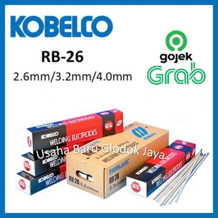 Jual Kawat Las KOBELCO RB26 2.6MM 5 KG RB 26 5 Kilogram 2.6 MM 2,6MM | Shopee Indonesia