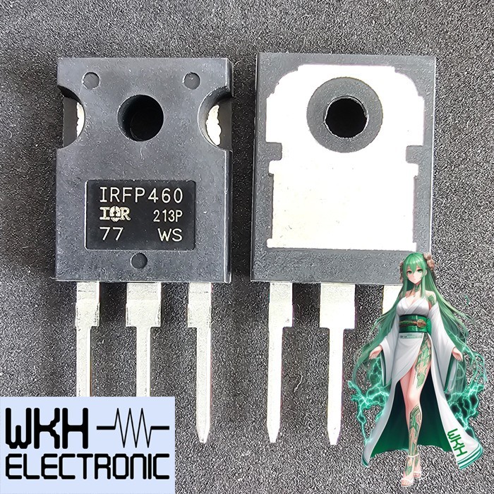 Jual (WKH) IRFP460 IRF460 IRFP 460 IRF 20A 500V N-CHANNEL MOSFET TRANSISTOR BE03 | Shopee Indonesia