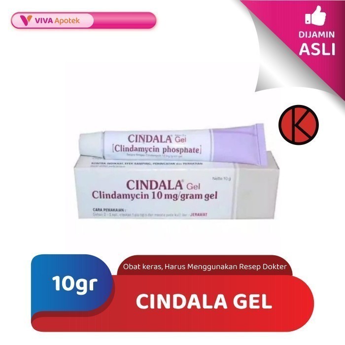 Jual Cindala Gel / Clindamycin / Jerawat (10 Gram) | Shopee Indonesia