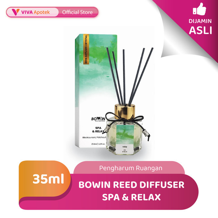 Jual Bowin Reed Diffuser Spa & Relax Pengharum Ruangan (35 ml) | Shopee ...