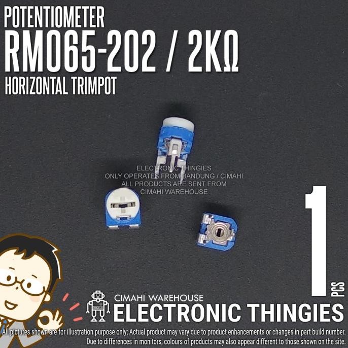 Jual Update (20) 202 2K OHM TRIMPOT VARIABLE RESISTOR HORIZONTAL ...