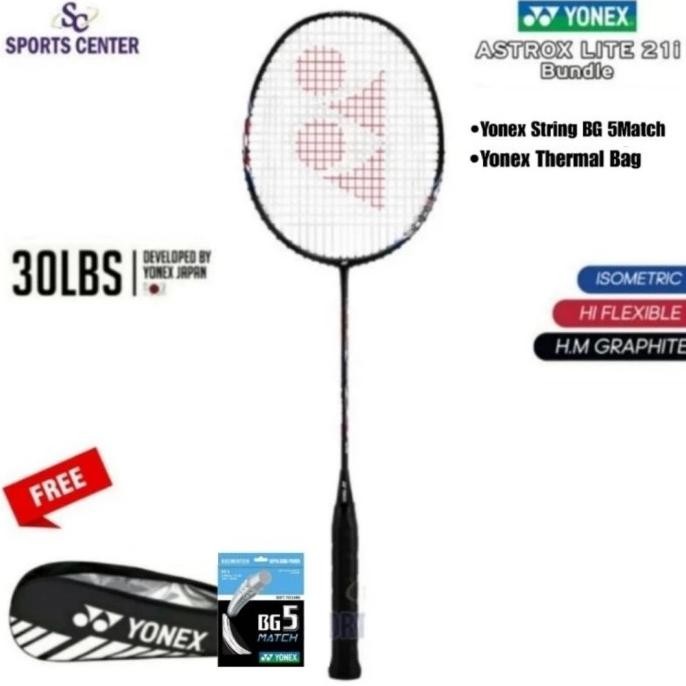 Jual New Full Set Raket Badminton Yonex Astrox Lite 21i / 21 I ( 5U G5 ) | Shopee Indonesia