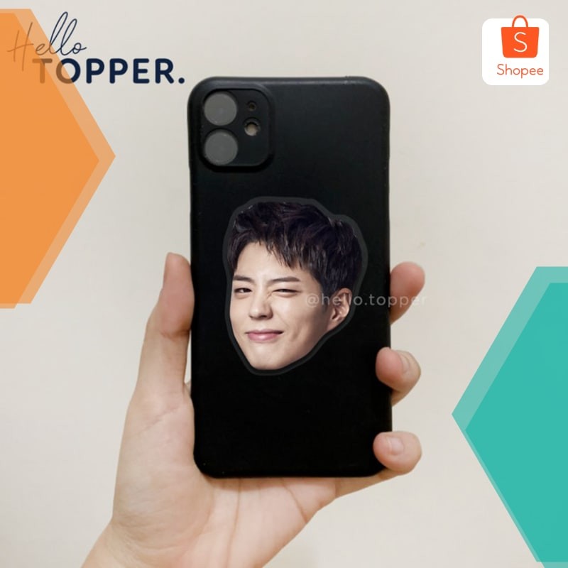 Jual Promo Pop Socket Akrilik Park Bo Gum | Socket HP Korea | Pop Stand ...