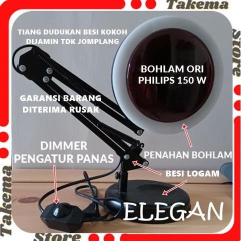 Jual Lampu Terapi Infrared Philips Infra Red Infra Merah Infraphil ...