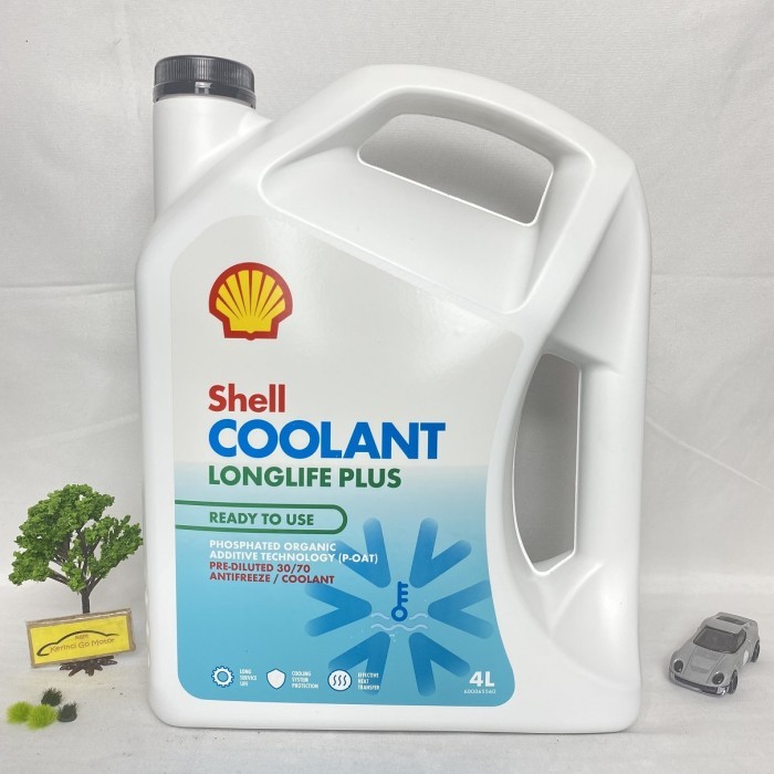 Jual Coolant Long Life Plus Shell 4L - Air Radiator Shell Antifreeze 30 ...