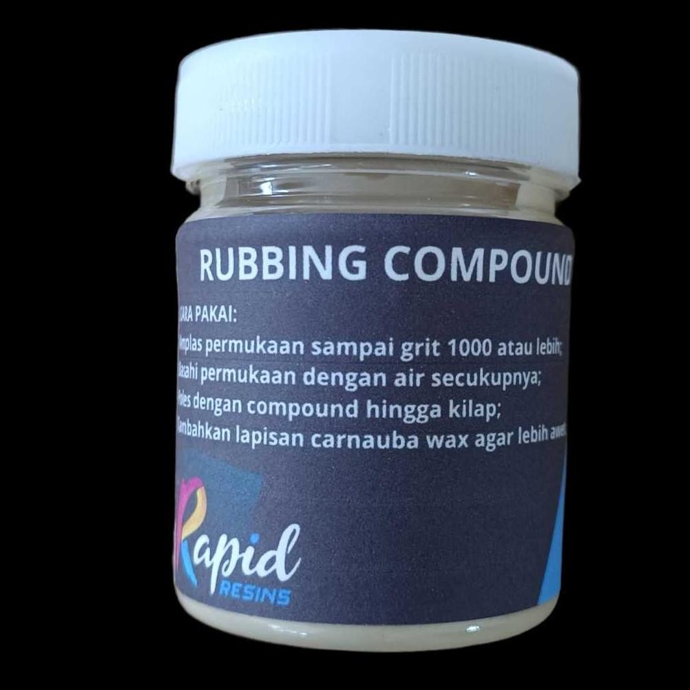 Jual Original Rubbing Compound Poles Obat Polish Resin Cat Rapid Resin ...
