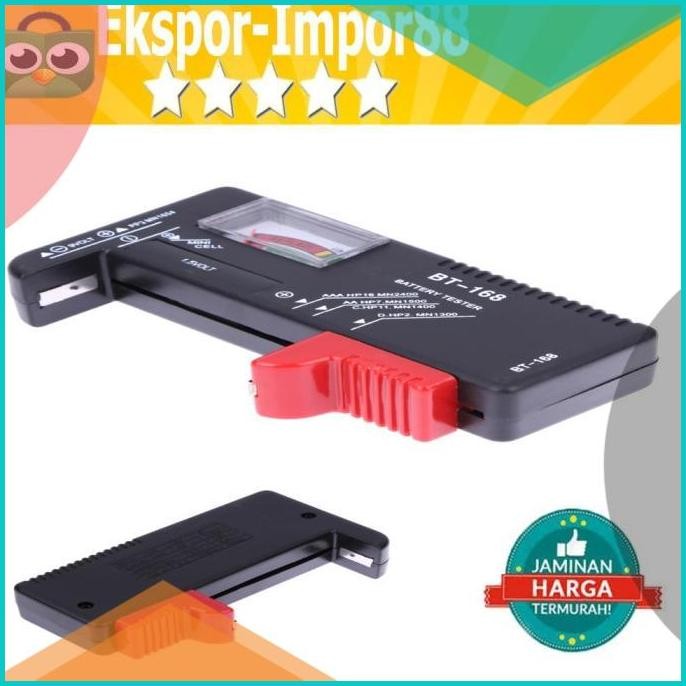 Jual Alat Tester Baterai AA AAA Volt Meter Tegangan Baterai -HITAM ...