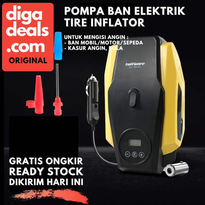 Jual Pompa Ban Mobil Pompa Motor Elektrik Portable Serba Guna Darurat ...