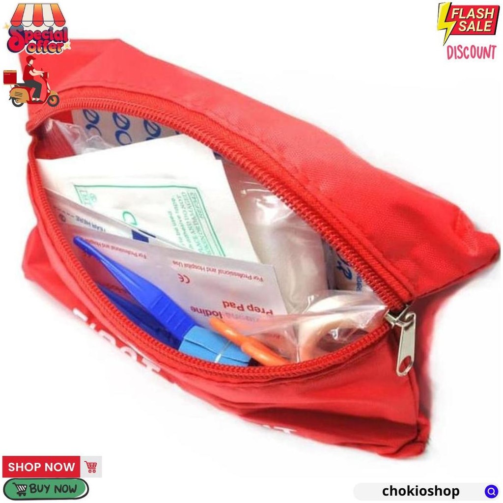 Jual Tas Obat P3K Tempat Obat Kotak Obat Peralatan P3K First Aid Kit ...