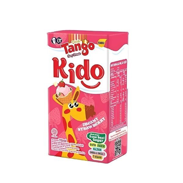 Jual TANGO KIDO UHT STRAWBERRY 115 ML | Shopee Indonesia