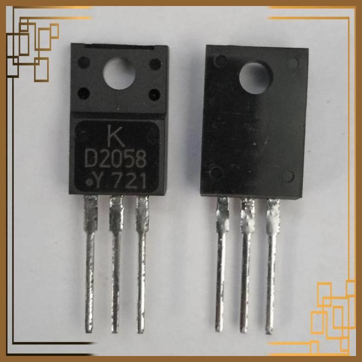 Jual [BSR] Transistor D2058 Silicon NPN 60V 3A TO-220F | Shopee Indonesia