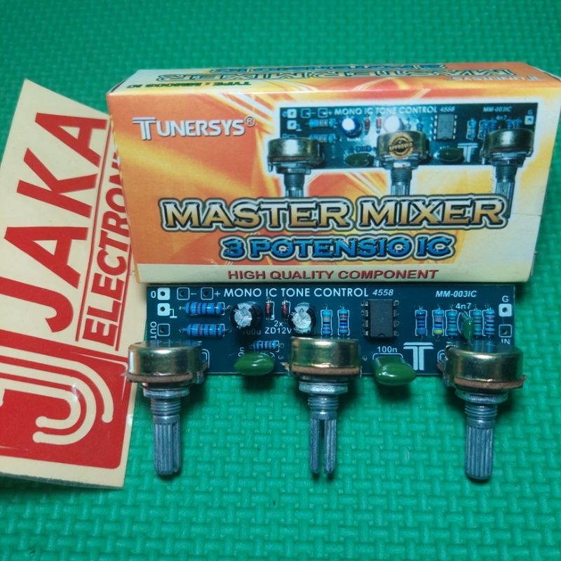 Jual Kit Master Mixer 3 Potensio IC Tunersys MM-003 IC | Shopee Indonesia