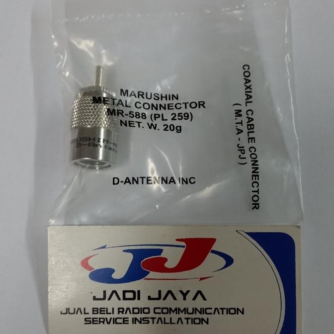 Jual Konektor Rg8 Marushin/Connector Rg8 Marushin Radio Rig,Ht Termurah ...