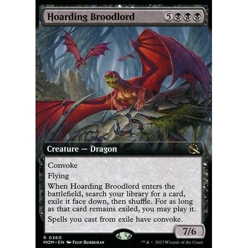Jual MTG | HOARDING BROODLORD | MOM | EXTENDED ART 2807T | Shopee Indonesia