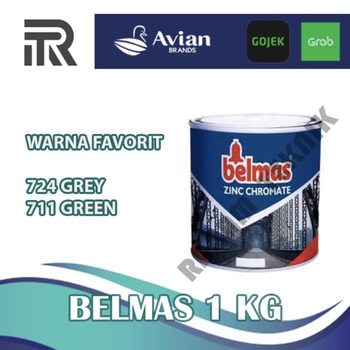 Jual Meni Besi Belmas 1 kg green hijau dan grey abu | Shopee Indonesia