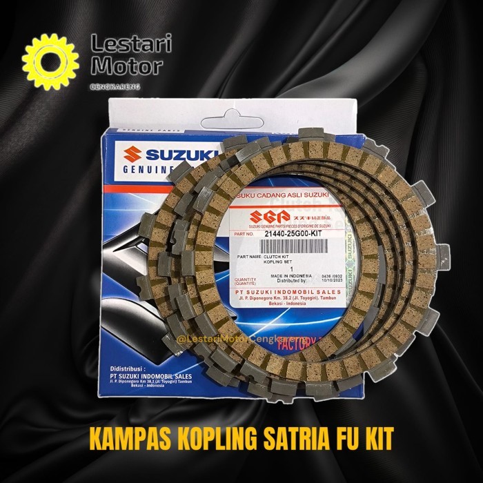 Jual Terbaru Kampas Plat Kopling Suzuki Satria Fu 150 Thunder 125 Asli Suzuki 100% Promo Ready ...