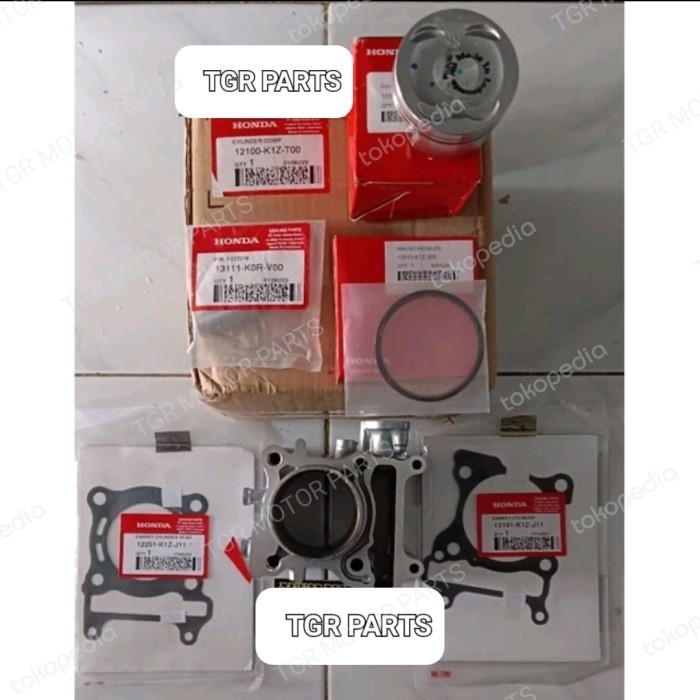 Jual BLOK BLOCK SEHER SET PISTON RING PCX ADV 160 STYLO 160 ORI HGP K1Z ...