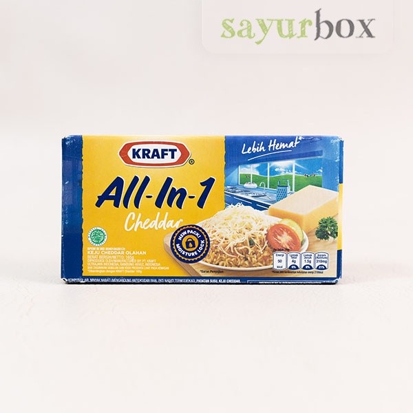 Jual Kraft All In One Cheese 160 gram Sayurbox | Shopee Indonesia