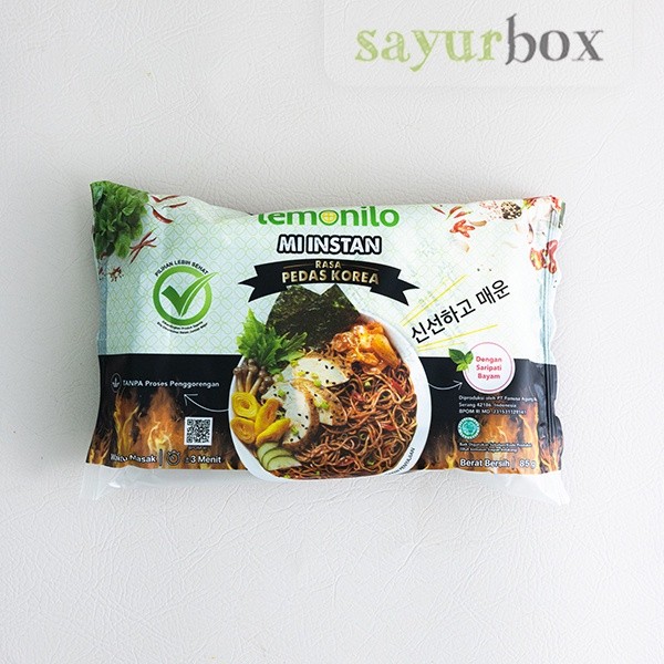 Jual Lemonilo Mie Rasa Pedas Korea 85 gram Sayurbox | Shopee Indonesia