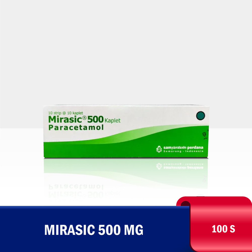 Jual MIRASIC 500 MG BOX ISI 100 TABLET | Shopee Indonesia