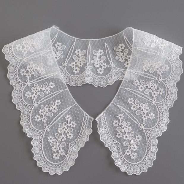 Jual Kerah Renda Bordir Lace Mewah Aplikasi Collar | Istana Kancing ...