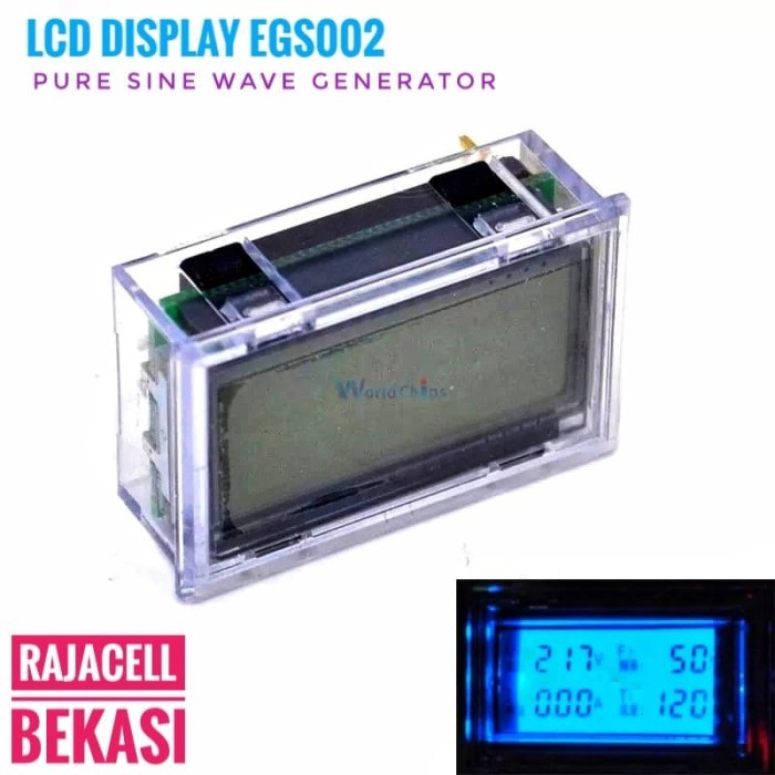 Jual LCD Display Voltmeter Ammeter Pure sine wave generator EGS002 ule | Shopee Indonesia