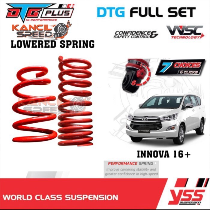 Jual PER YSS KIJANG INNOVA REBORN KD SPRING LOWERING KIT | Shopee Indonesia