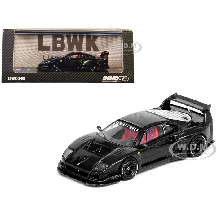 Jual IN64-LBWKF40-FC Ferrari F40 LBWK Full Carbon Fiber Diecast Inno ...