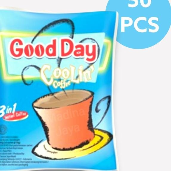 Jual Good Day Kopi Instant 3 In 1 Coolin Coffee (50 Pcs X 20 G ...
