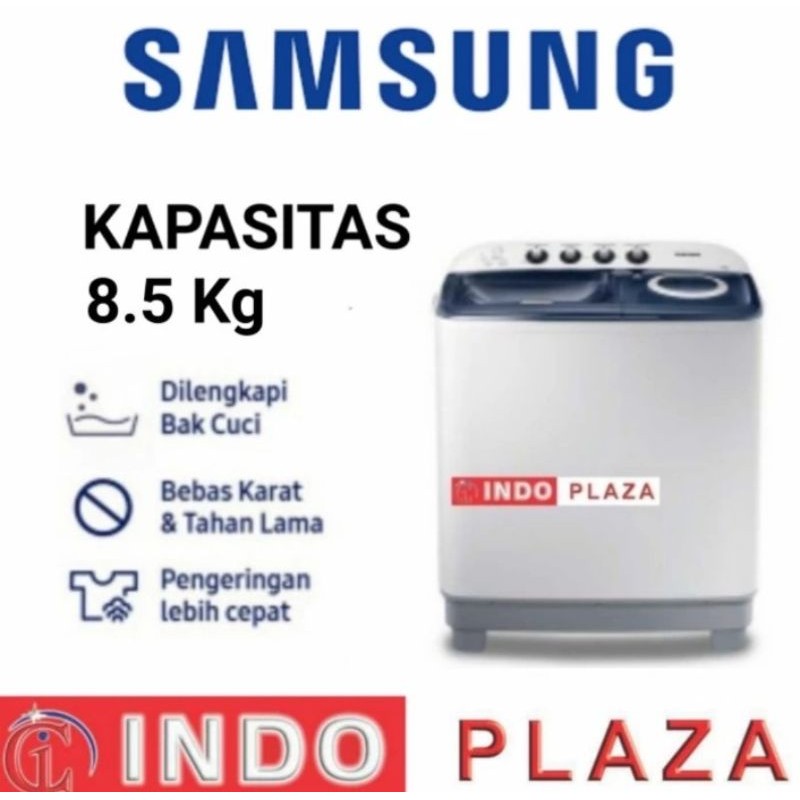 Jual MESIN CUCI 2 TABUNG 9KG / 9KG-9.5KG / 9.5KG SAMSUNG WT95H3330 | Shopee Indonesia