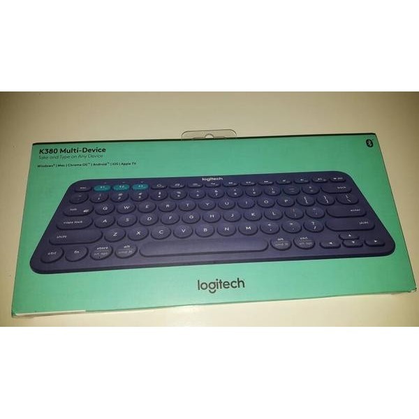 Jual Logitech K380 Multi Device Bluetooth Keyboard Shopee Indonesia 6456