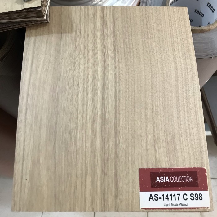 Jual HPL AICA AS 14117 CS98 - LIGHT MODE WALNUT | Shopee Indonesia